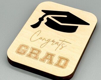 Graduation Gift Card Holder SVG File Grad Gift Card Holder Gift Idea ...