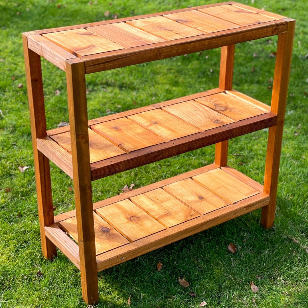 Outdoor Shelves Woodworking Plans | Build Plans for DIY Shelves for ...