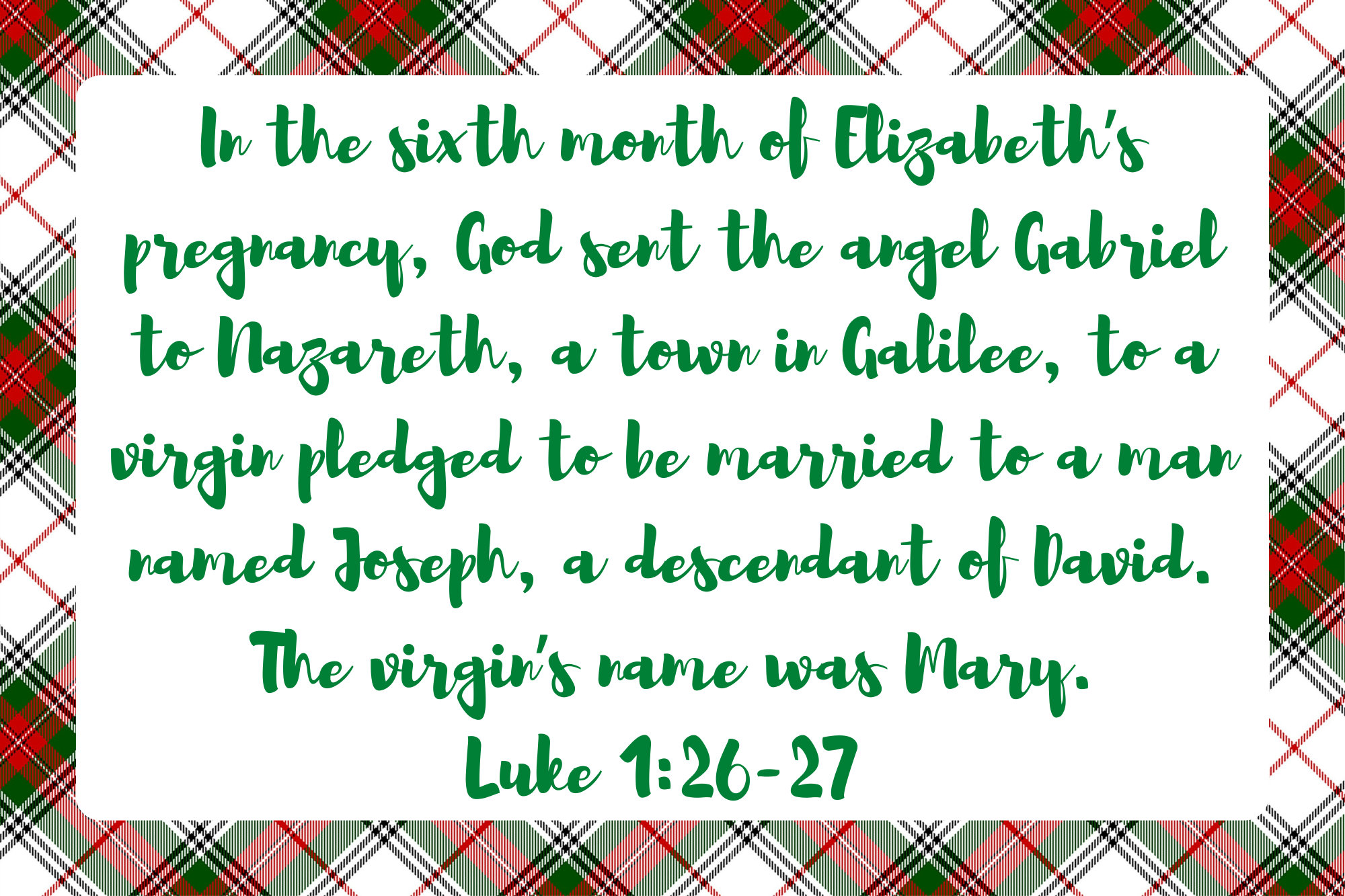 Advent Scripture Set Placemats - Etsy