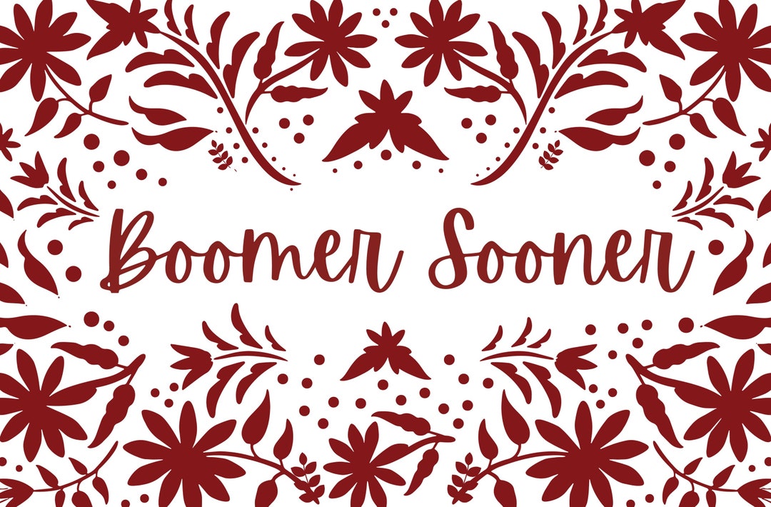 Oklahoma OU Boomer Sooner Tailgate Paper Placemats Decor - Etsy
