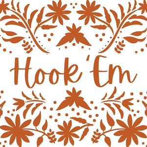 Texas Longhorn Hook 'em UT Graduation Tailgate Paper Placemats - Etsy