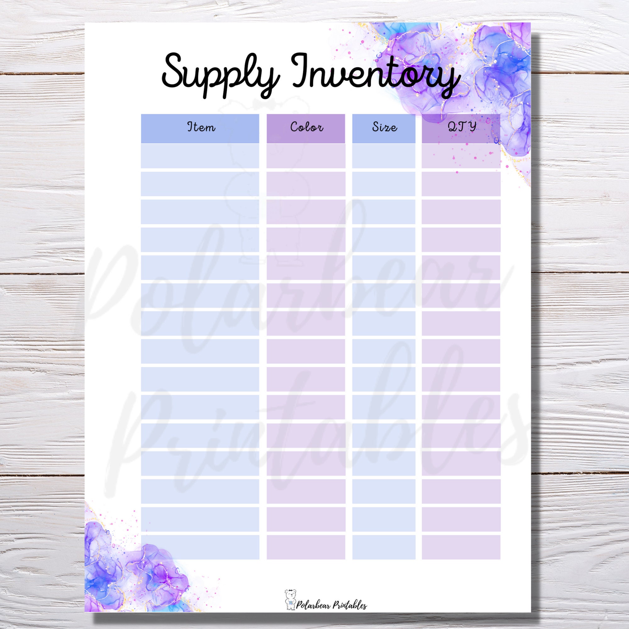 Printable, Craft Planner, Classic Happy Planner, Craft Planner for Her ...