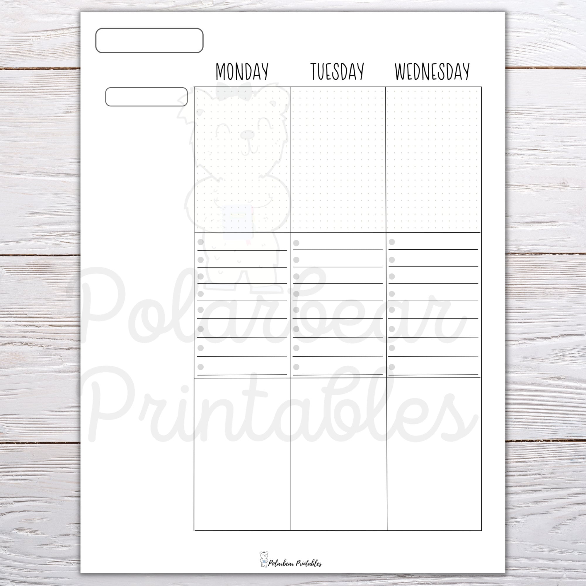 Happy Planner Classic, Vertical Layout, Vertical Checklist, Undated ...