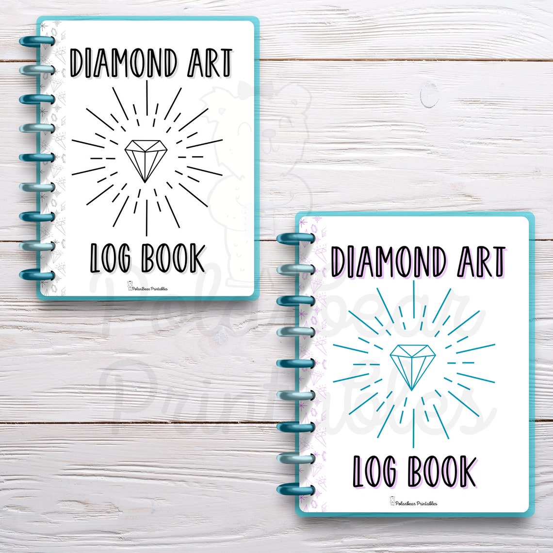 Diamond Art Log Book, Printable, PDF Log Book, Classic HP, Big HP ...