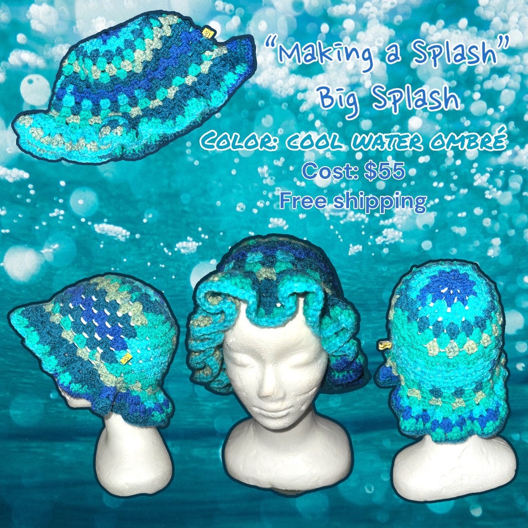Big Splash “making a Splash” Ombré/multicolor - Etsy