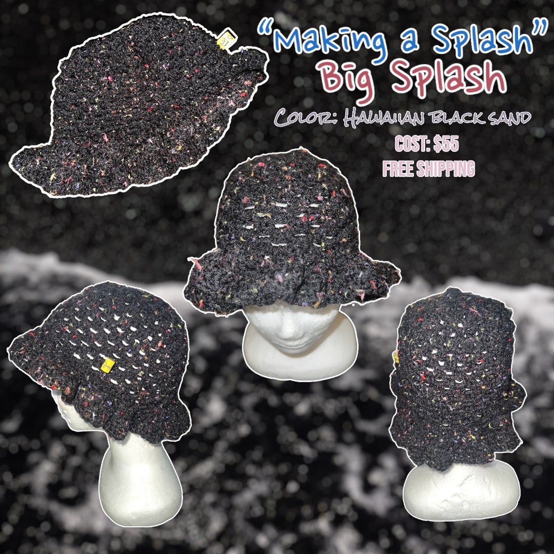 Big Splash “making a Splash” Ombré/multicolor - Etsy