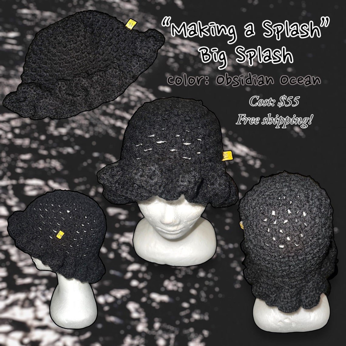 Big Splash making a Splash Extra Wavy Brim - Etsy