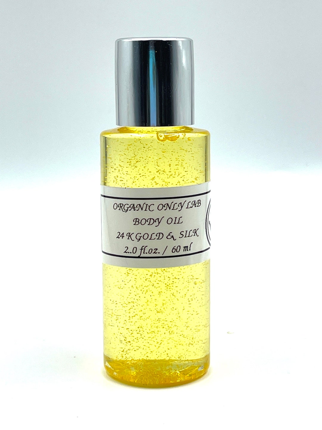 24K GOLD & SILK Organic Luxury Body Oil Relaxation/moisturizer/love ...