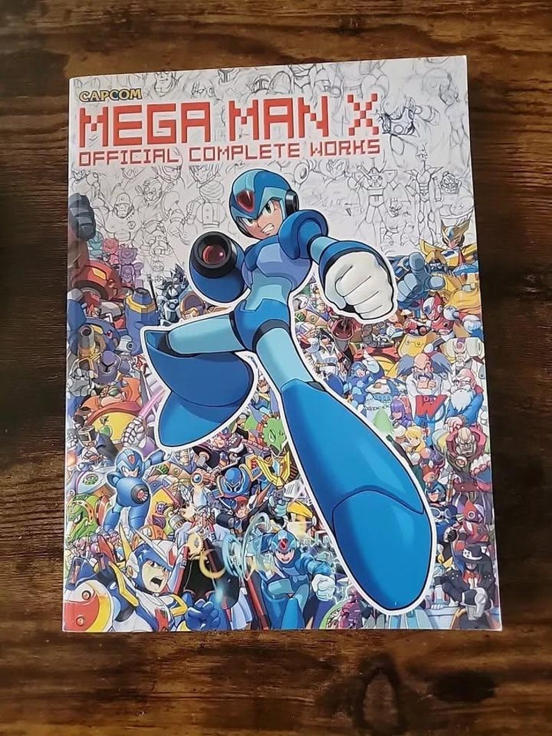 MEGA MAN X: Official Complete Works by Capcom **mint Condition** Very ...
