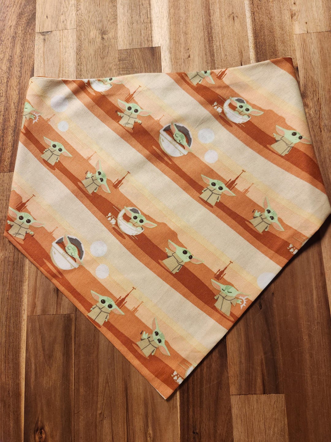 Baby Yoda Snap-on Dog Bandana/ Pet Gift/ Star Wars/ Puppy Bandana ...