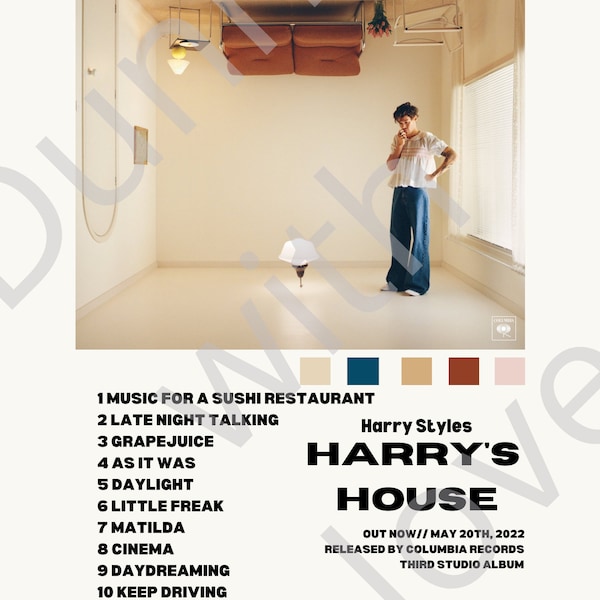 Harry Styles Room Decor - Etsy