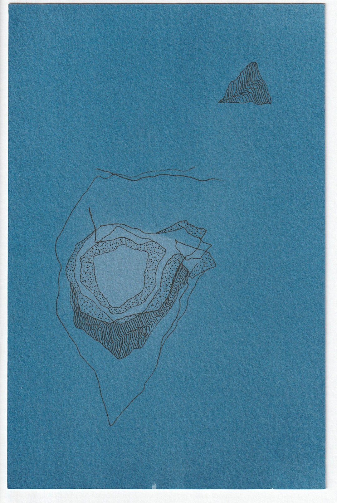 4x6 Cyanotype - Hopewell Rocks 5 - Etsy