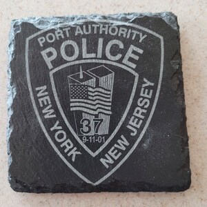 Custom Law Enforcement Laser Engraver Slate Coasters (set of 4) - Etsy