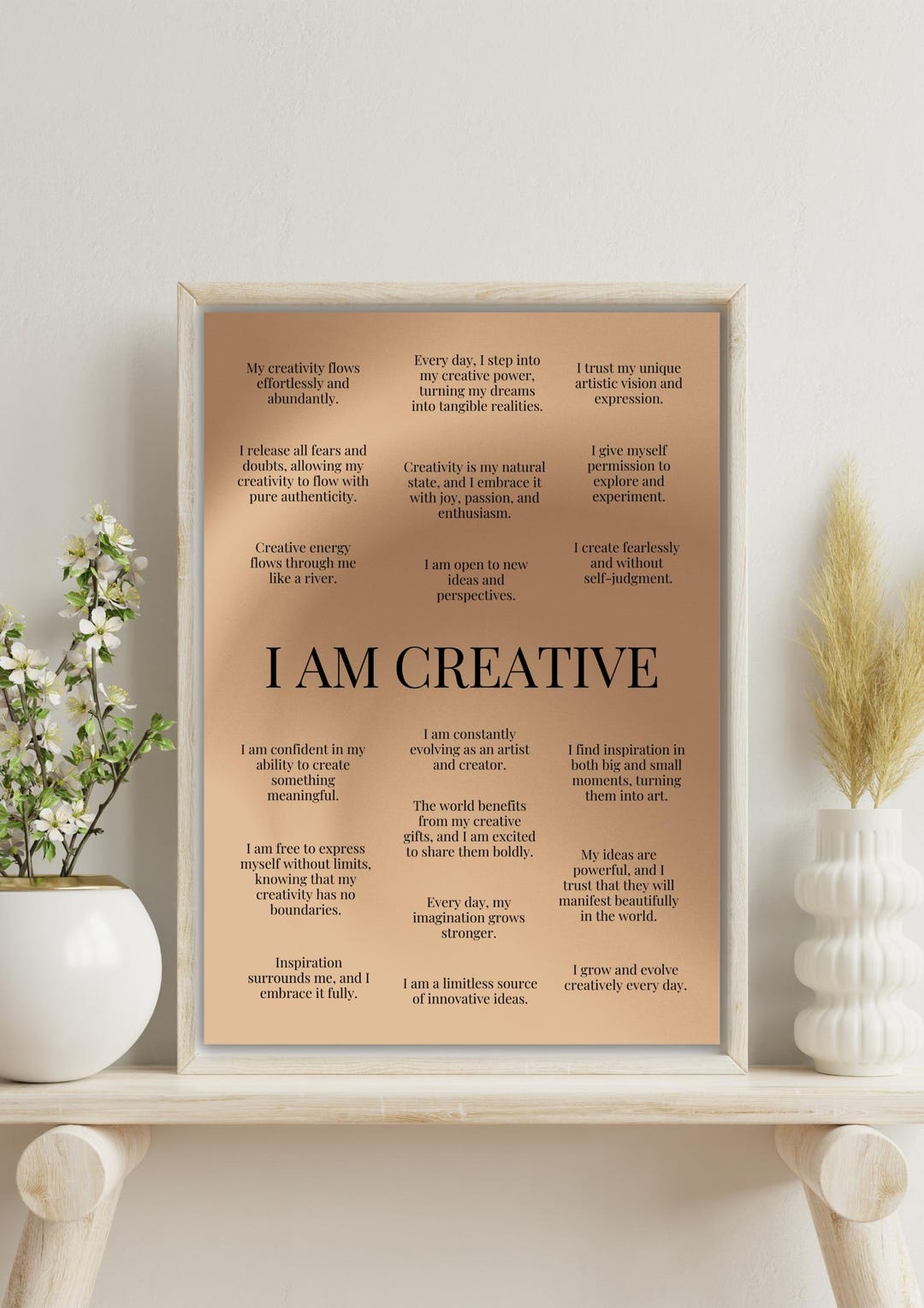 Printable Art for Creativity & Innovation | Motivational Affirmation ...