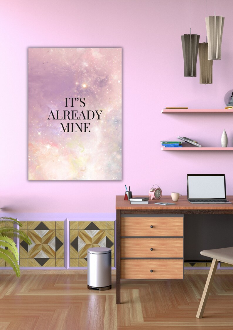 Manifesting Mastery Poster: Empower Your Desires With 'it's Already ...