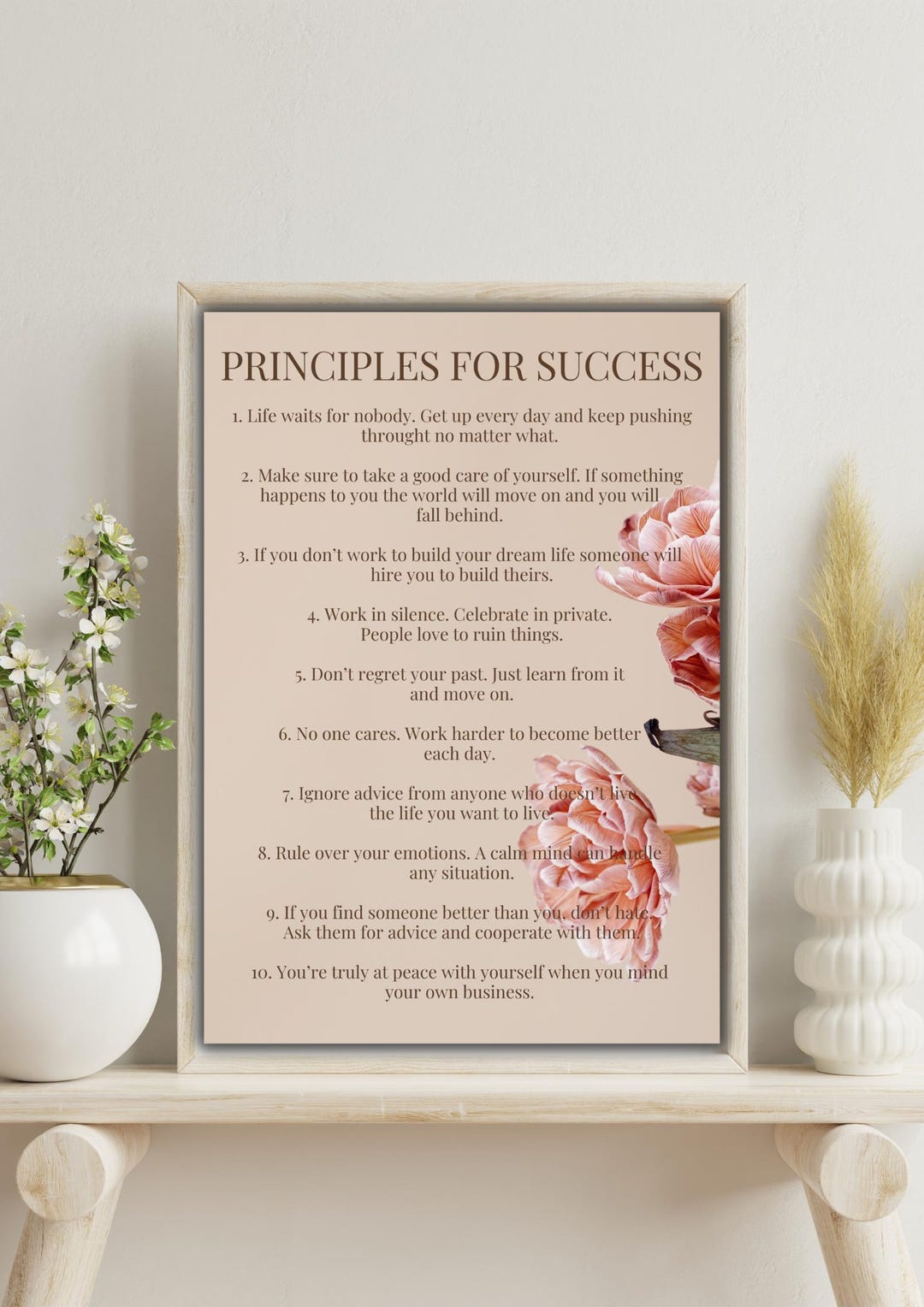 10 Motivational Rules for Success and Personal Growth – Printable ...