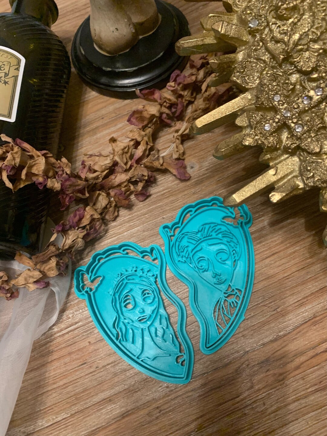 Corpse Bride Cookie Cutters and Stamps - Cookie to Offer - Etsy