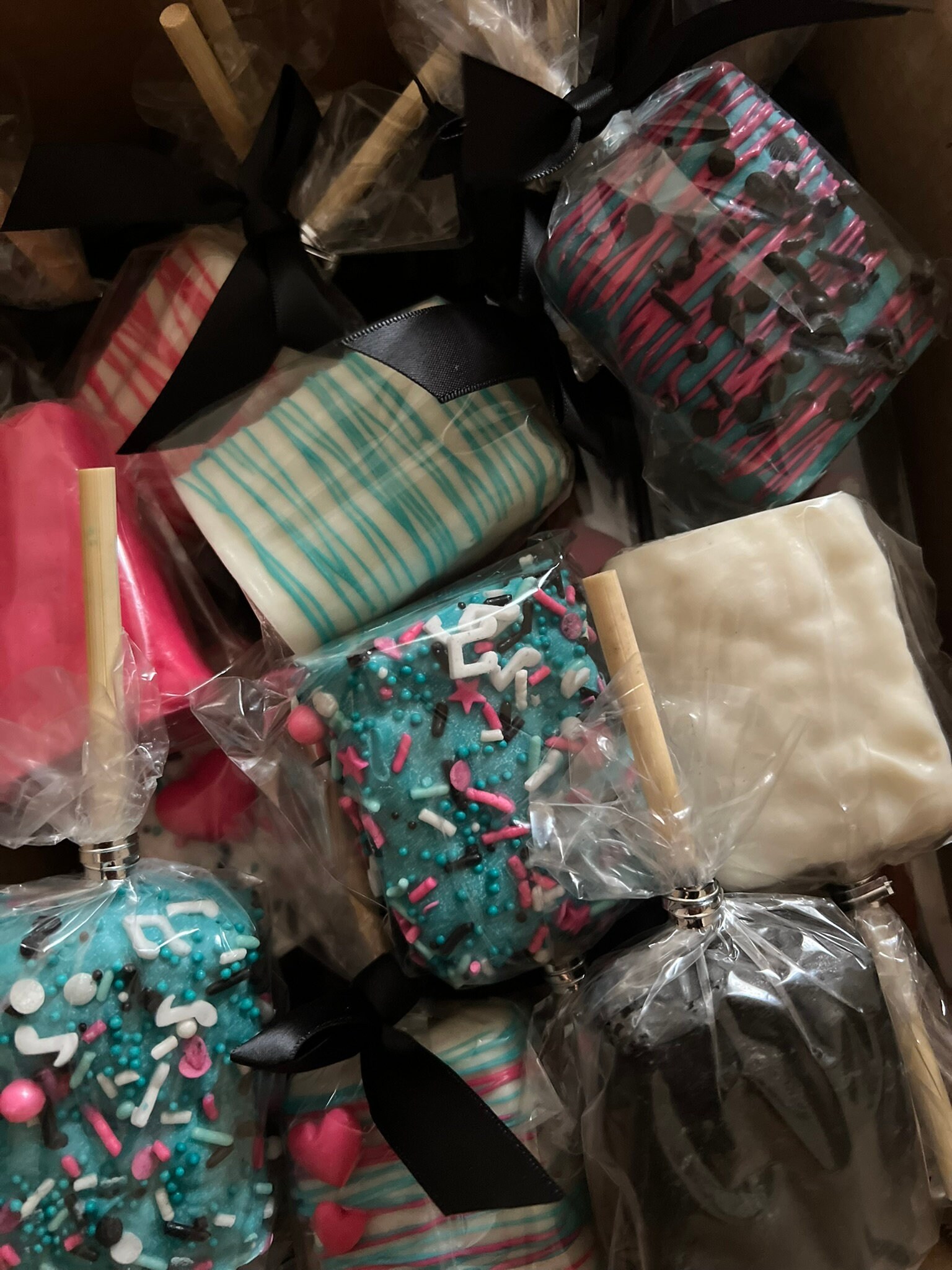 Custom Rice Krispy Treats - Etsy