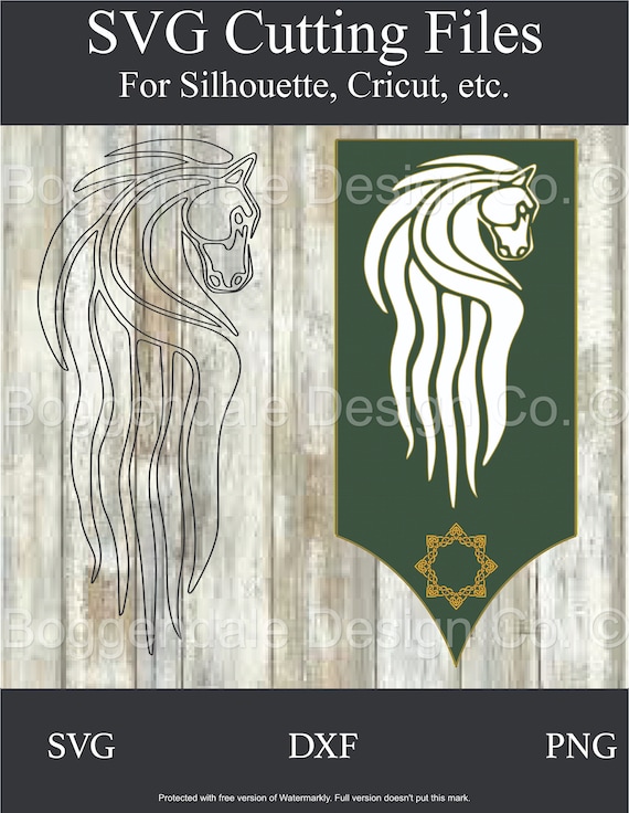 LOTR SVG Files Rohan Cricut Cut File Silhouette Cut File - Etsy