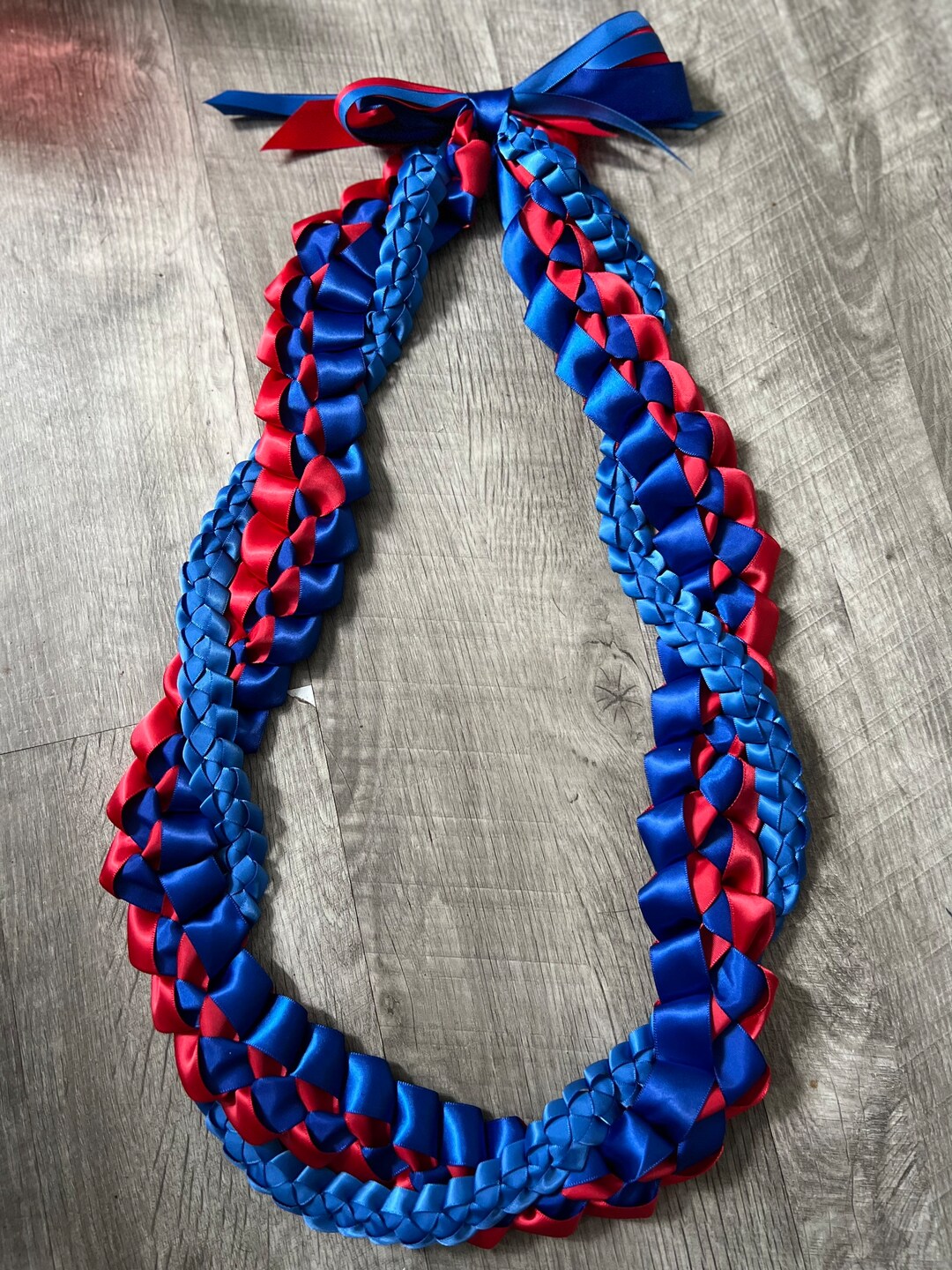 Leis Graduation Lei Celebration Lei Hawaiian Lei Double Braided Ribbon Lei Satin Lei - Etsy