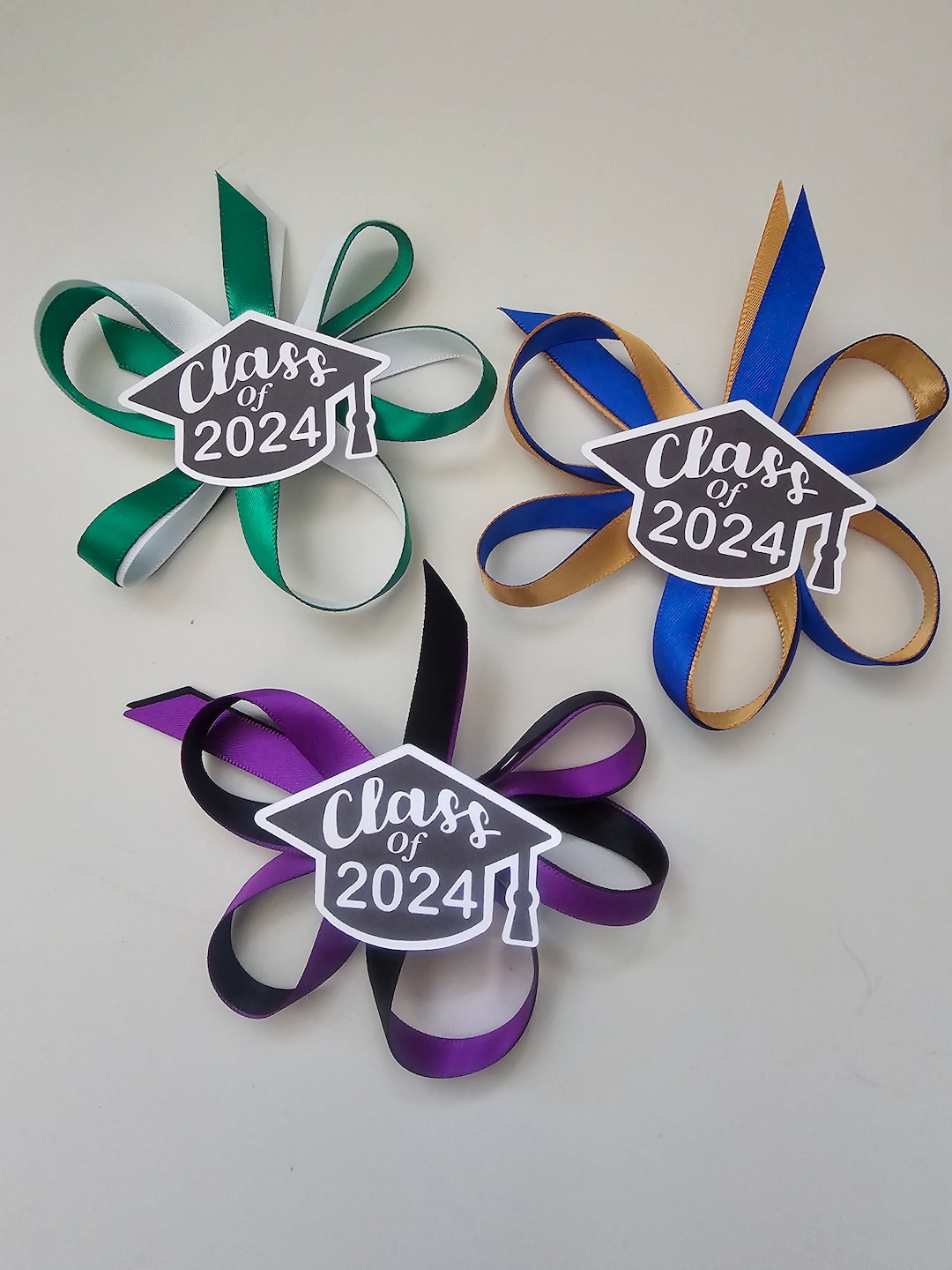 Graduation Bows Lei Accessories Lei Decals for Graduation Leis Class of ...