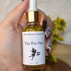 The Fae Oil Fairy Magic Spells Ritual Oil - Etsy