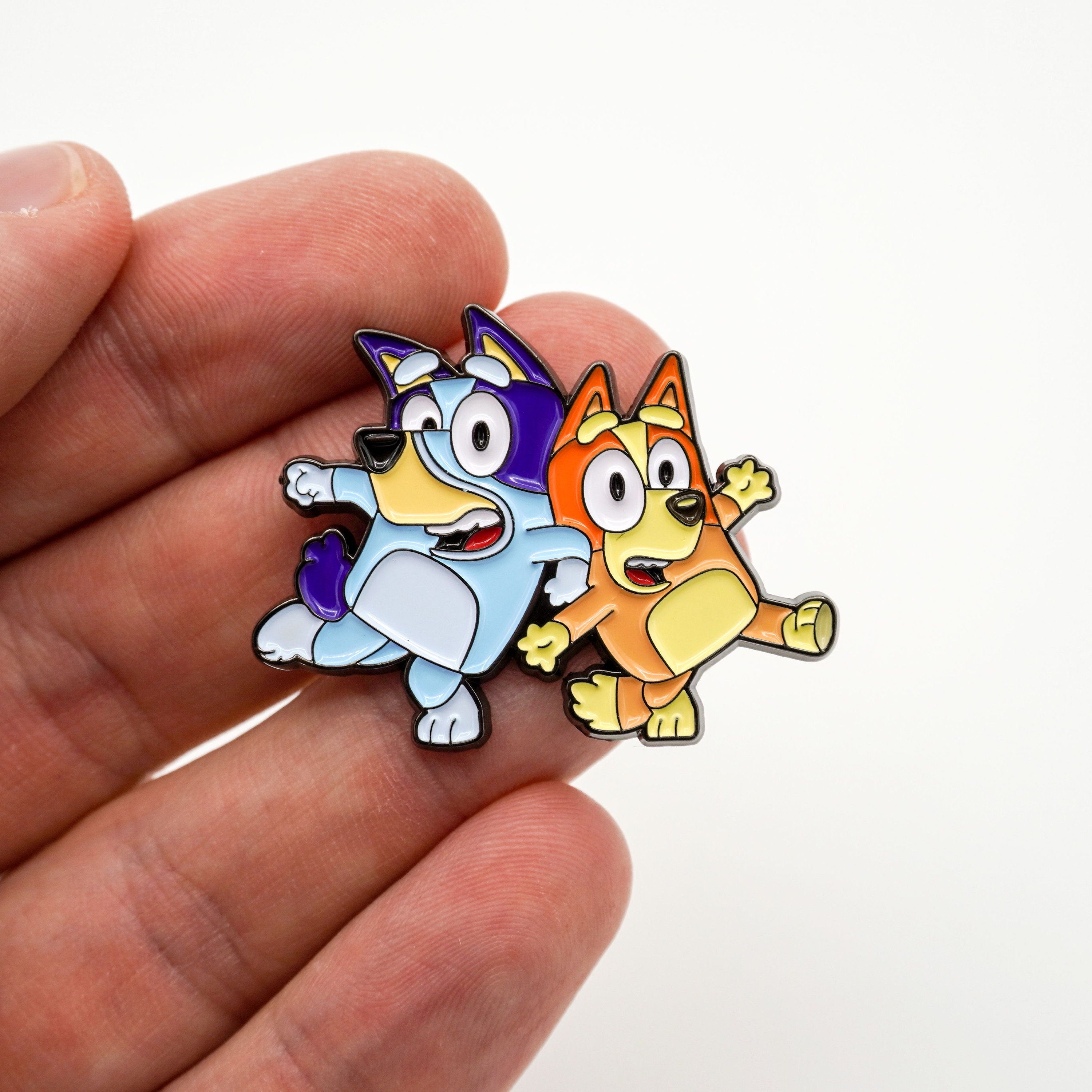 Bluey Bingo TV Show Pin Badge - Etsy