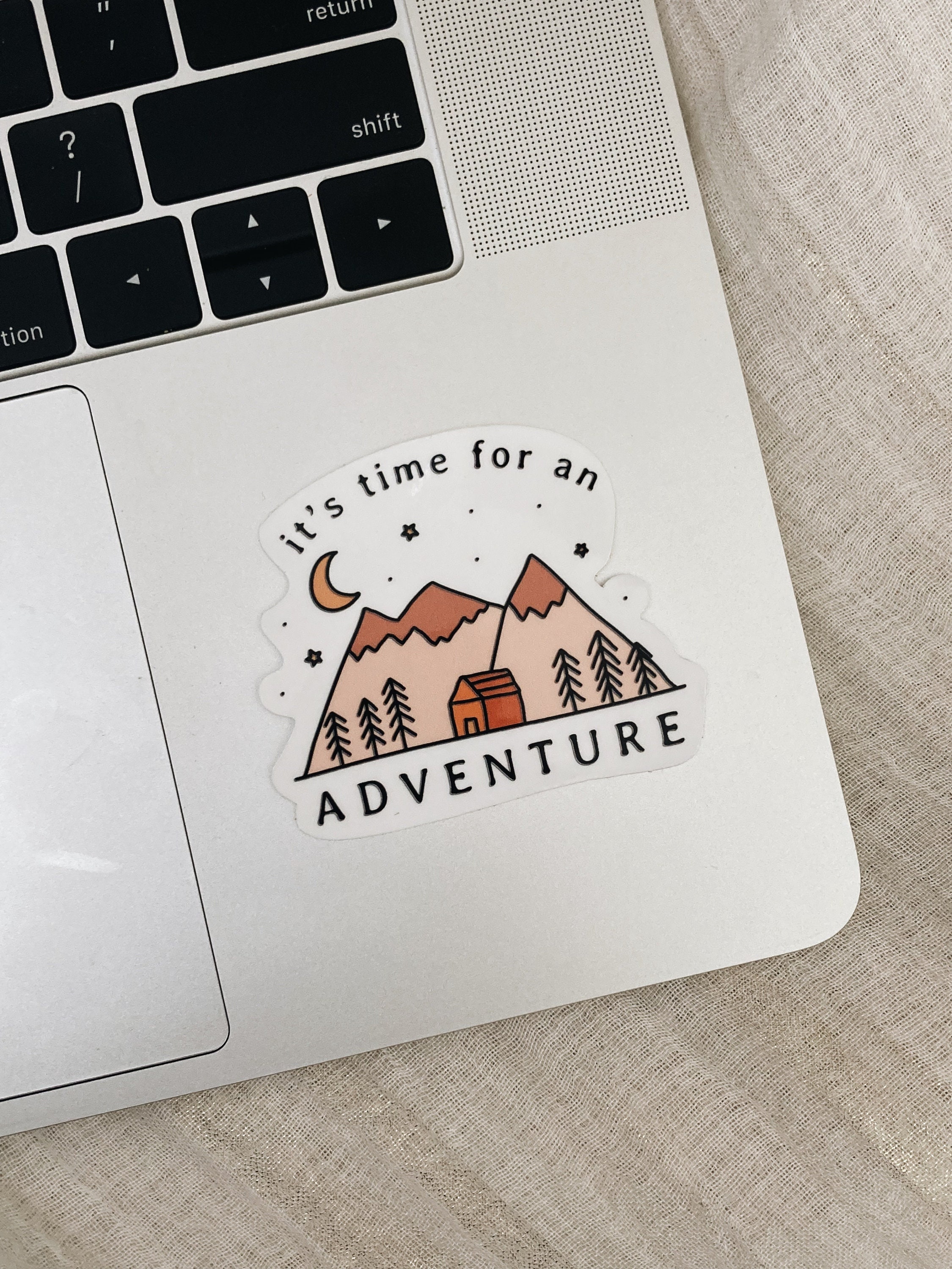 It's Time for an Adventure Vinyl Sticker L Water Bottle - Etsy