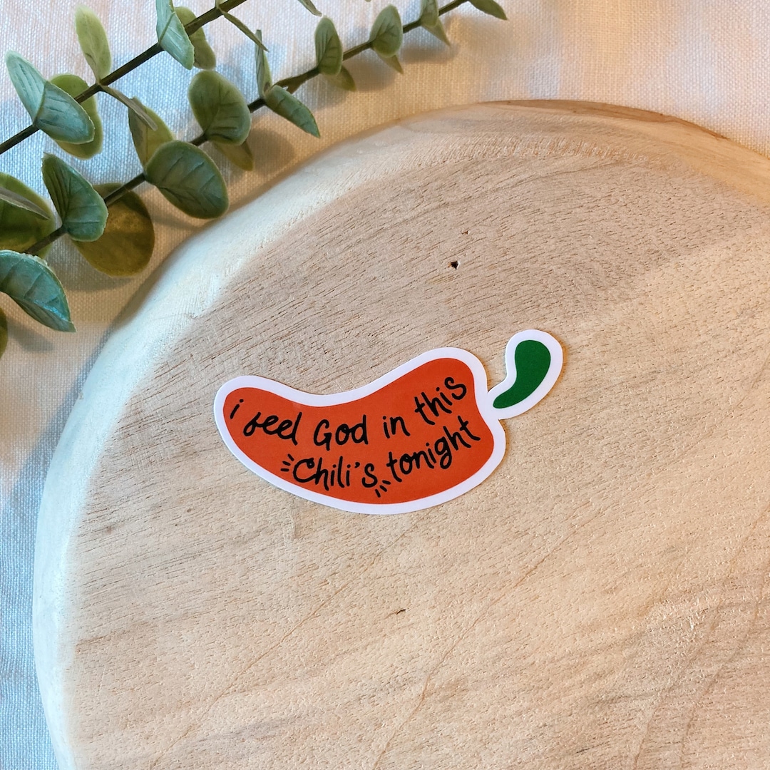I Feel God in This Chilis Tonight Vinyl Sticker L the Office L Michael ...