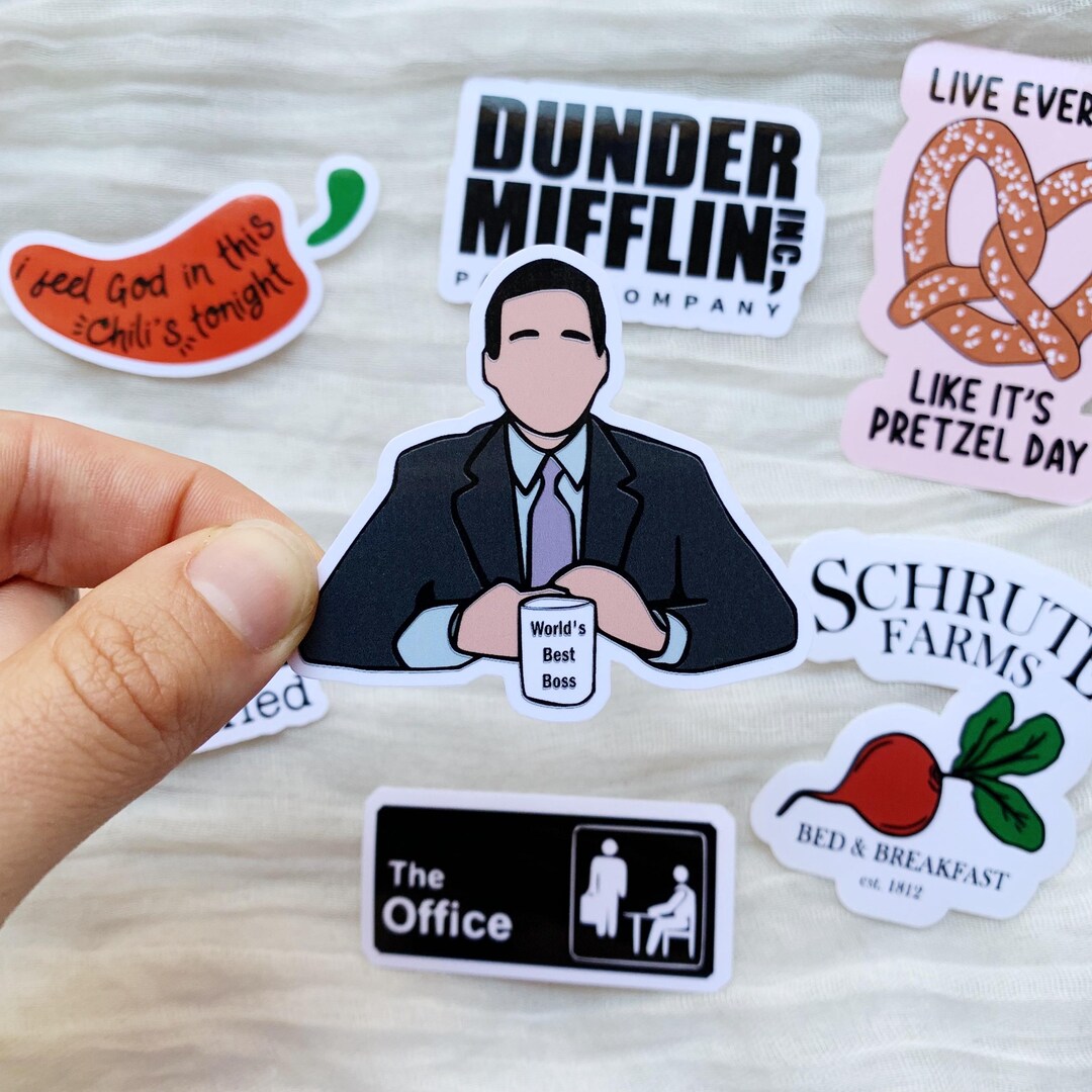 Michael Scott Vinyl Sticker | the Office Decal - Etsy