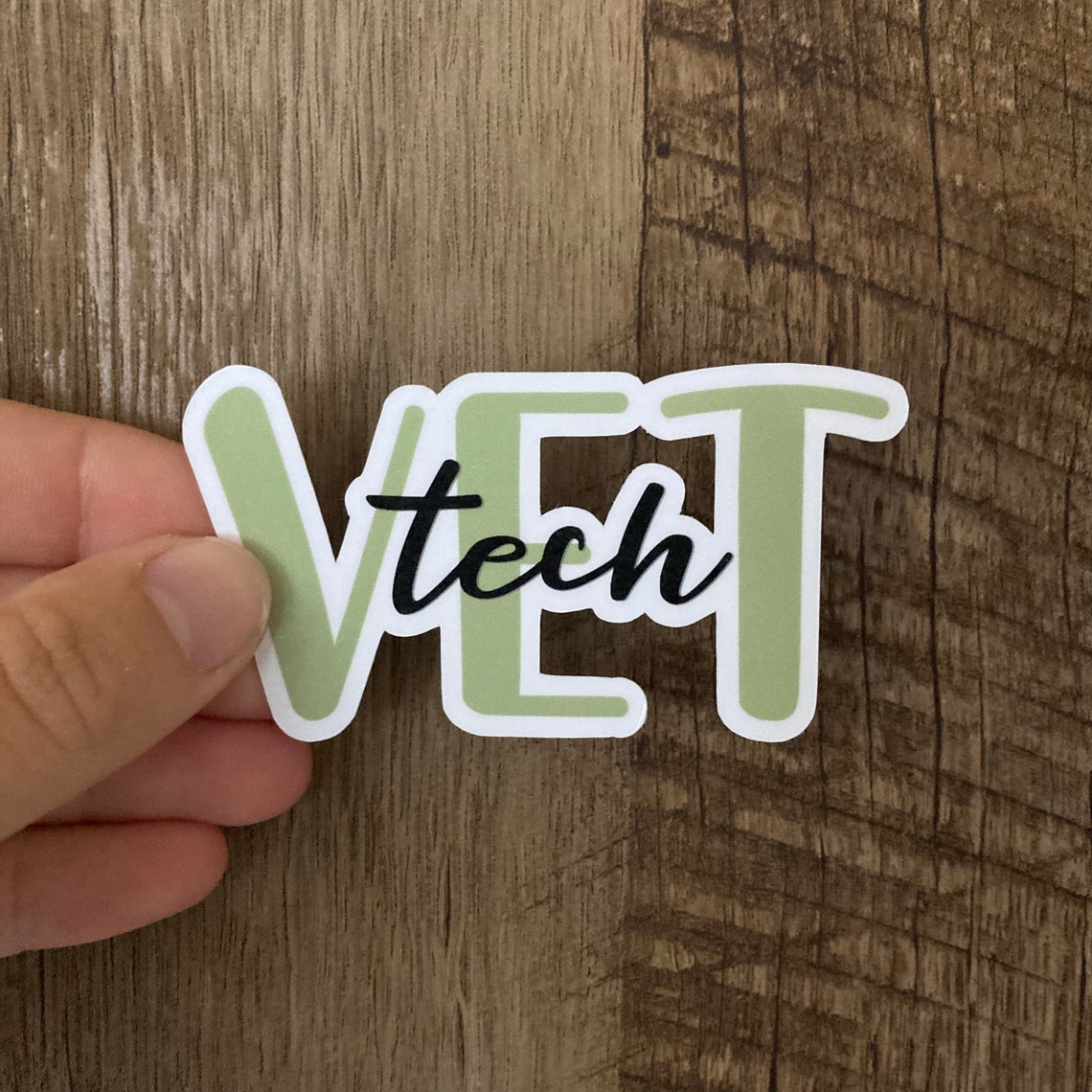 Vet Tech Viny Sticker L Vet Tech Sticker L Veterinary Sticker L Vet Med ...