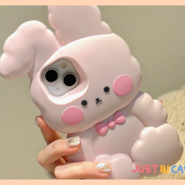 Rabbit Phone Case - Etsy