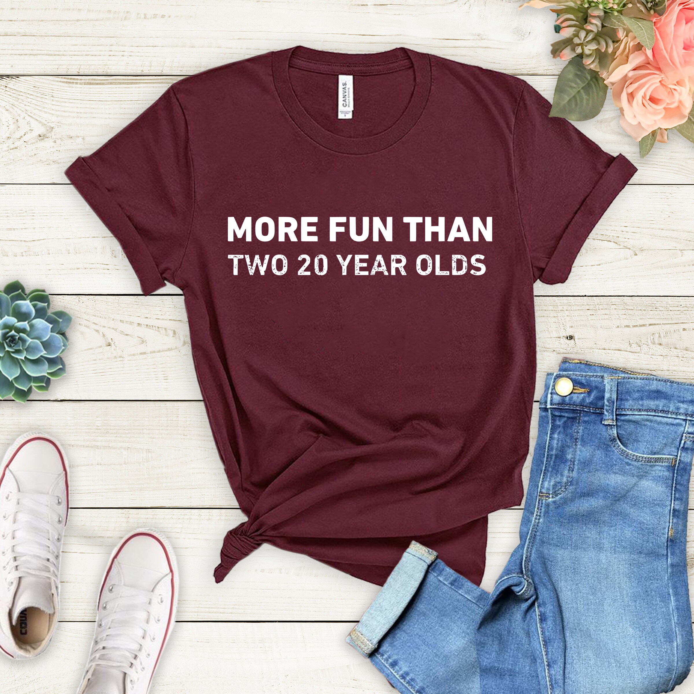 Funny 40th Birthday T-shirt More Fun Birthday Shirt 40th - Etsy