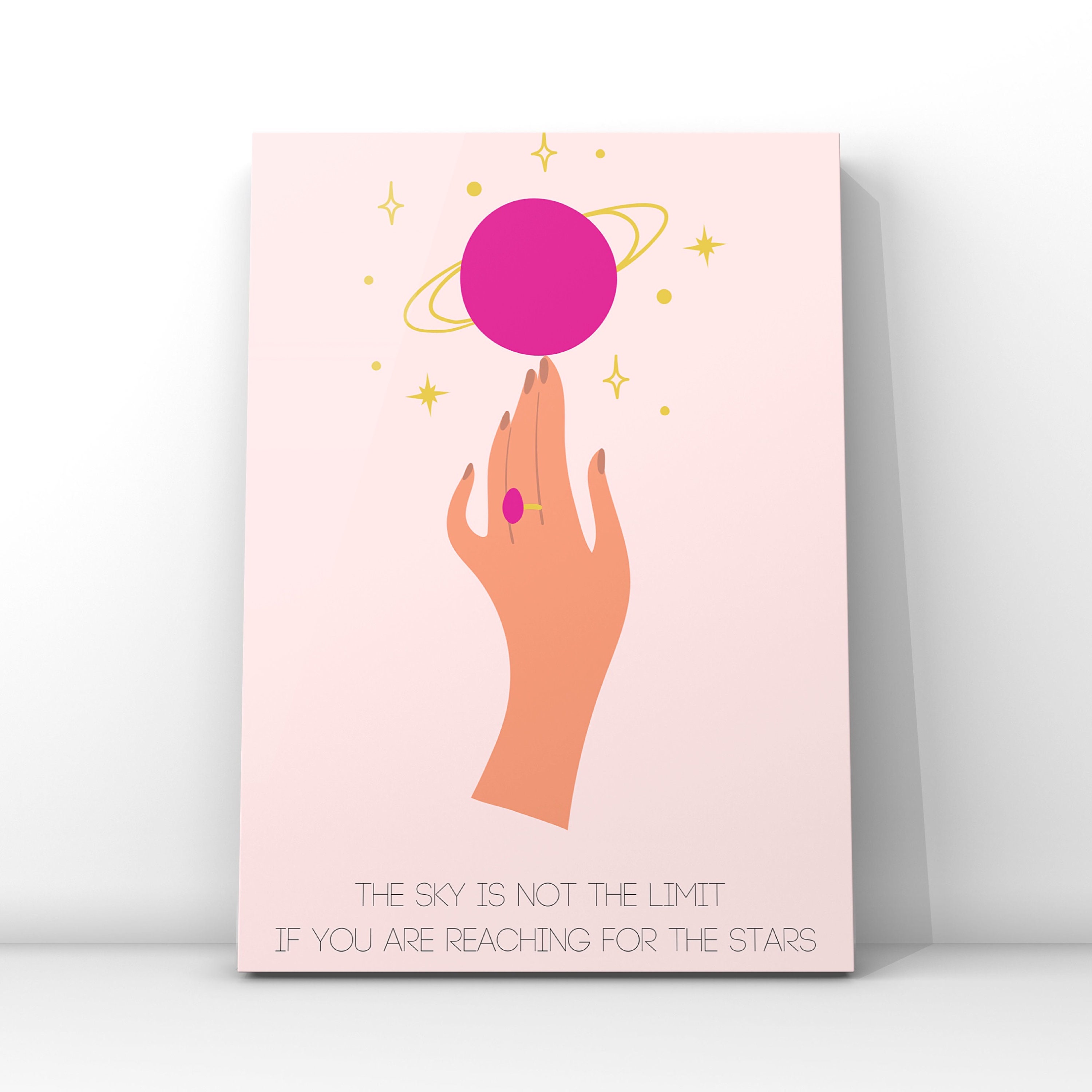Spiritual Prints | Reach for the Stars Art | Positive Energy Art ...