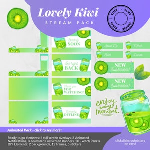 Kiwi Twitch Emotes - Etsy Australia