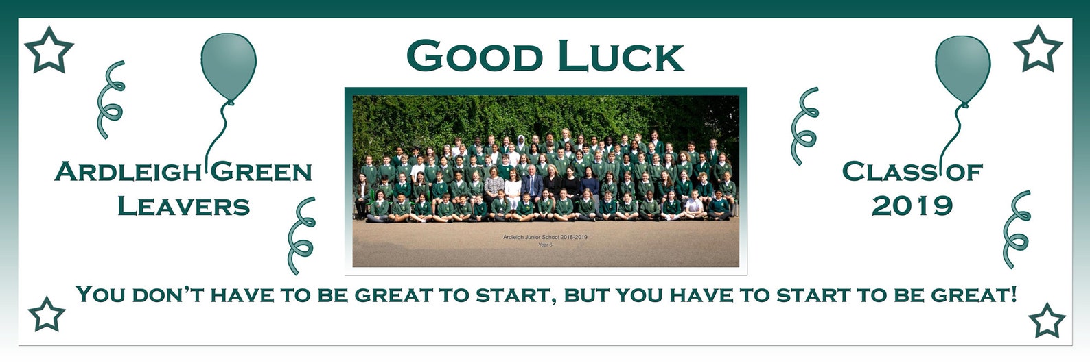 Personalised Large Graduation/leavers Photo Banner, Personalised ...