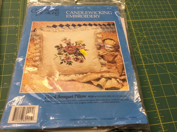 Candamar Designs Inc floral BOUQUET Pillow 80245 | Etsy