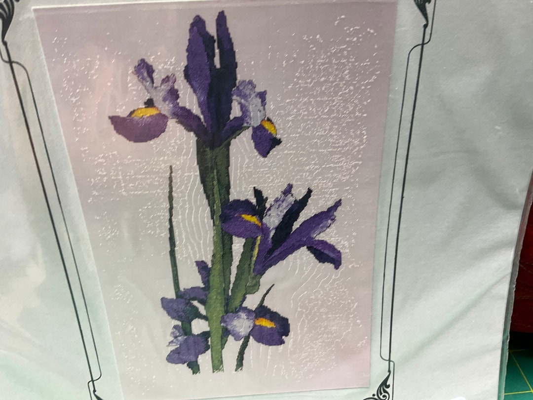 Dutch Iris Stitch Pattern and Instructions by Saastad for the Silver ...