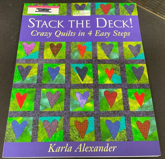 STACK THE DECK Crazy Quilts in 4 Easy Steps by Karla - Etsy