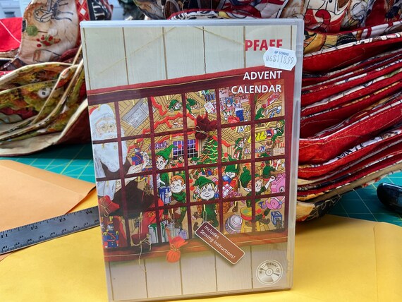 Pfaff Machine Embroidery CD ADVENT CALENDAR | Etsy