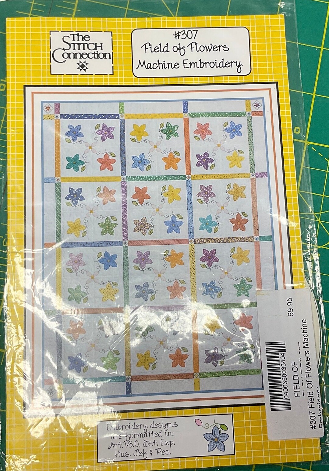 Machine Embroidery the Stitch Connection 307 Field of Flowers - Etsy