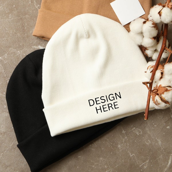 Beanie Mockup - Etsy
