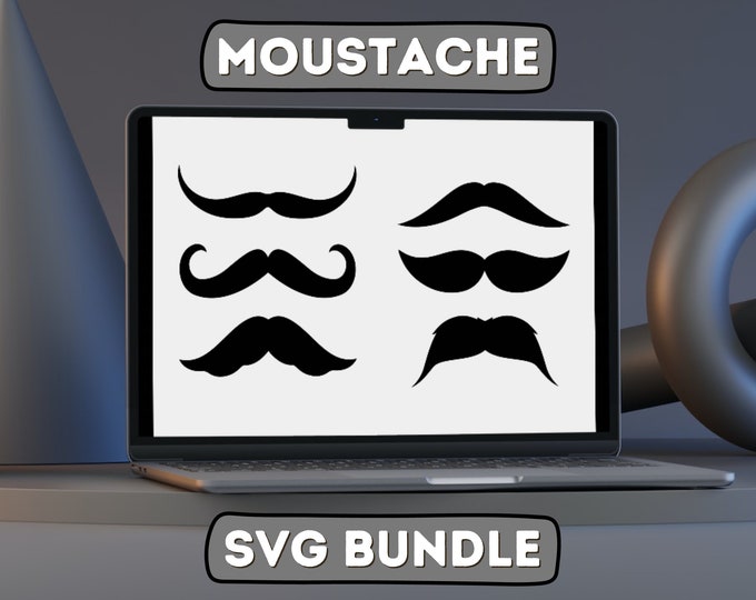 Moustache Svg Cricut Svg Files Shirt Svg Silhouette Svg for Cricut ...