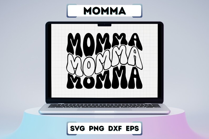 Momma SVG File - Mama SVG File for Cricut - Digital Download - Etsy