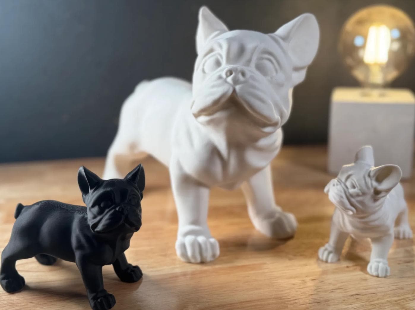 French Bulldog STL File | 3D Printer Model for Dog Lovers | DIY Home ...