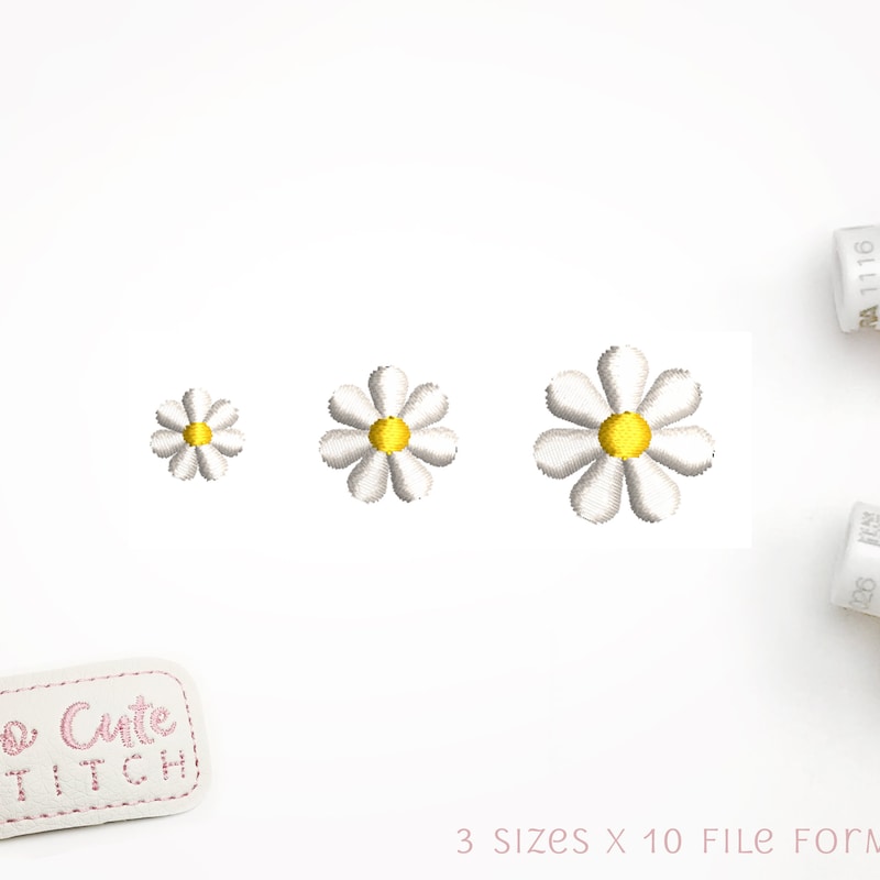 Daisy Embroidery Pattern - Etsy