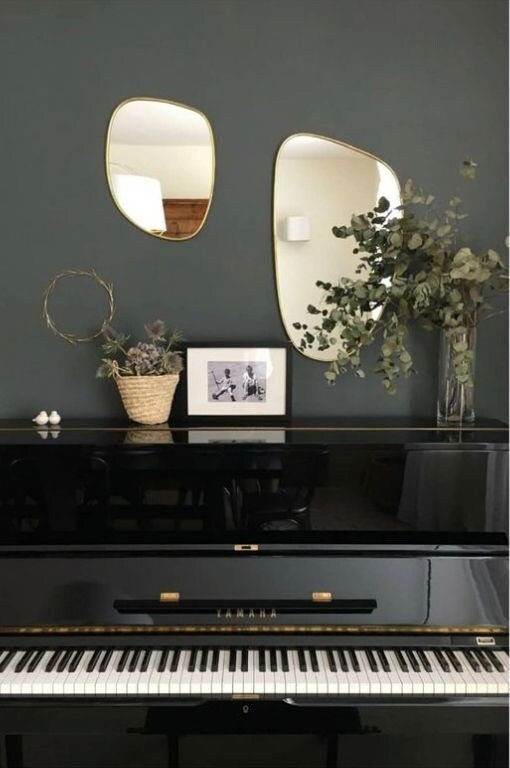 Irregular Golden Mirror Gold Mirror Brass Mirror Handmade - Etsy