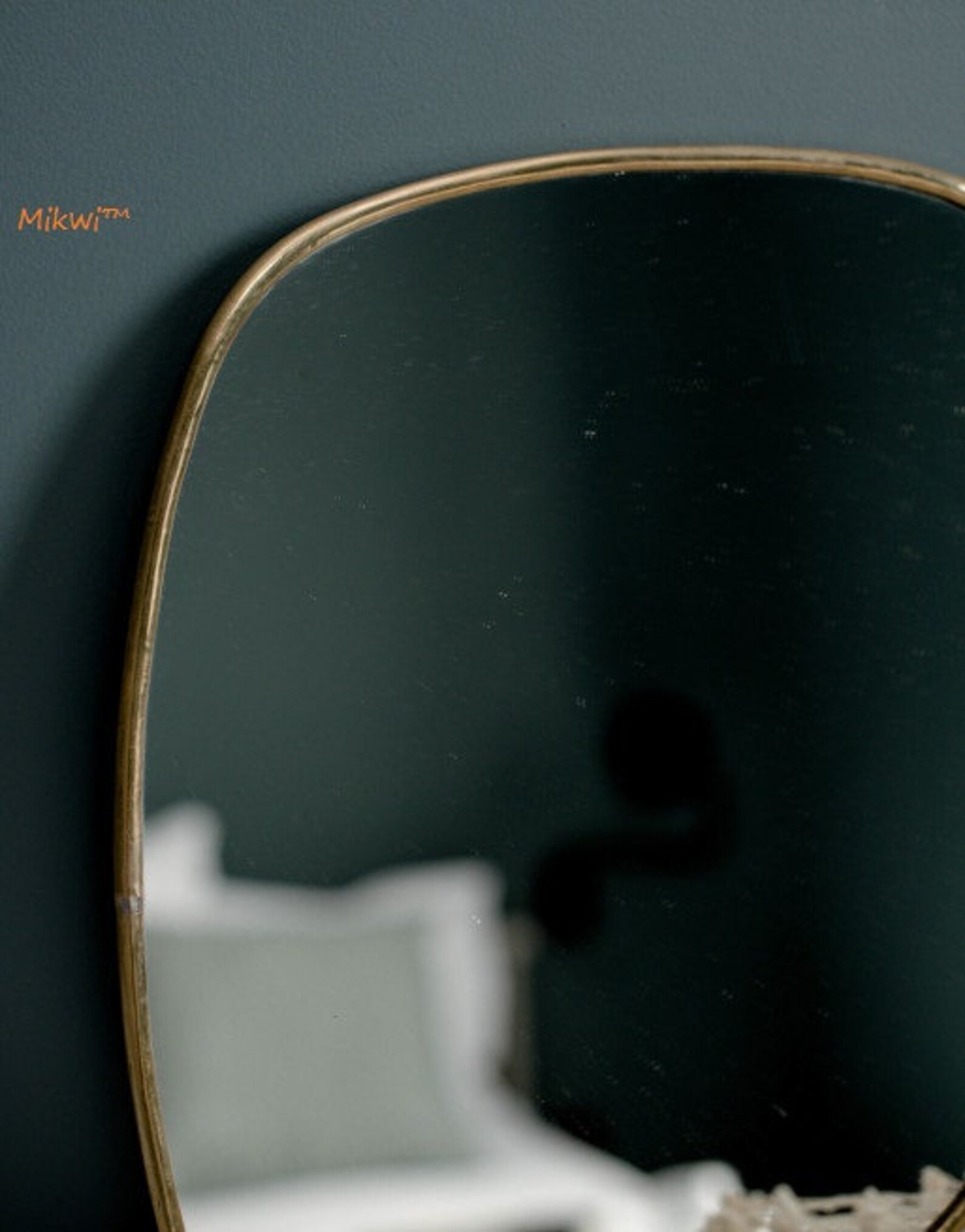 Irregular Golden Mirror Gold Mirror Brass Mirror Handmade | Etsy