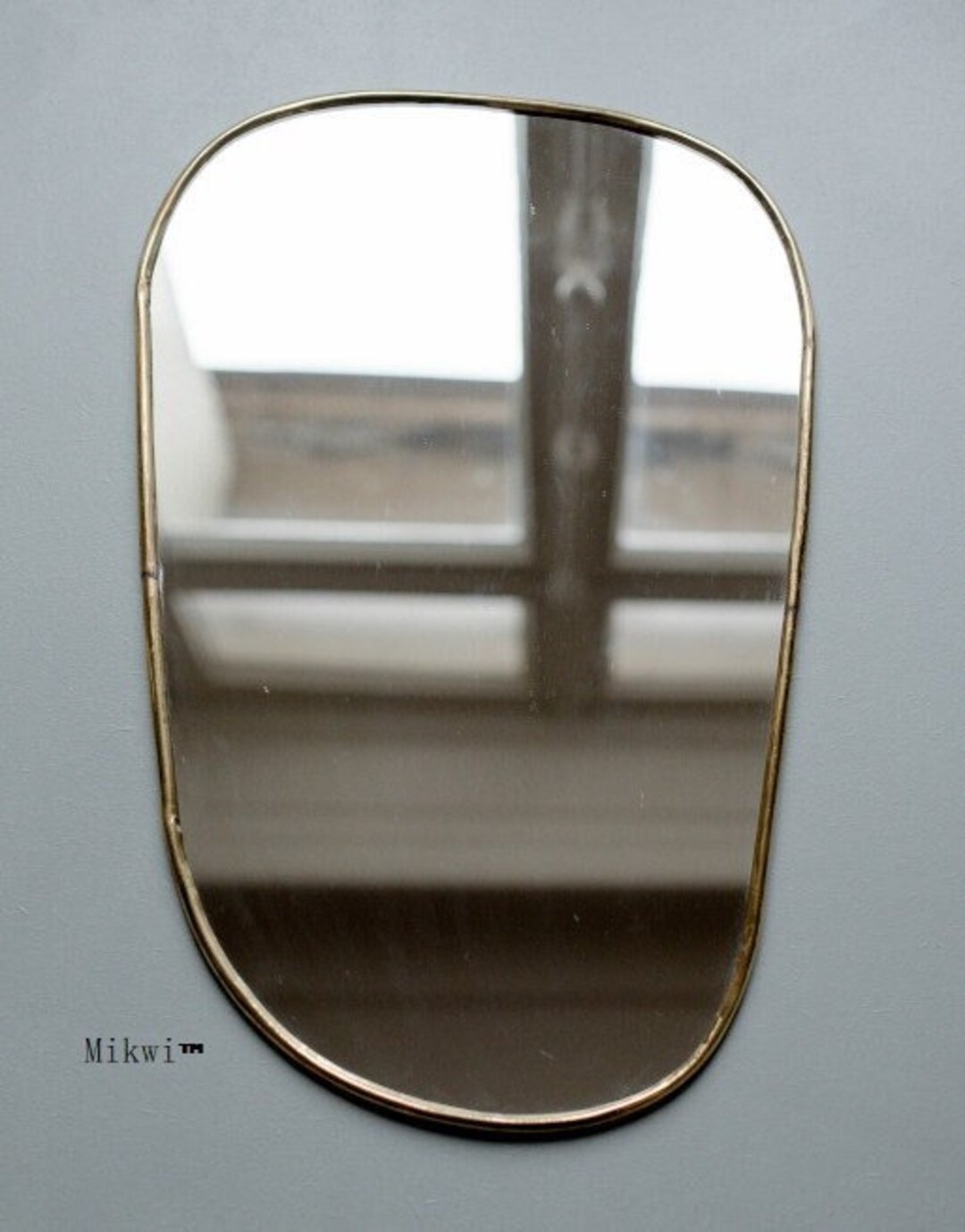 Irregular Golden Mirror Gold Mirror Brass Mirror Handmade - Etsy