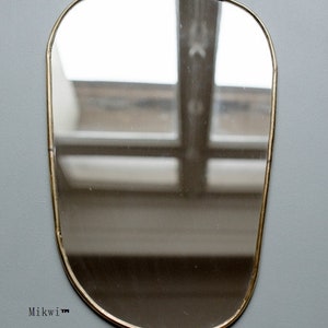 Irregular Golden Mirror Gold Mirror Brass Mirror Handmade - Etsy